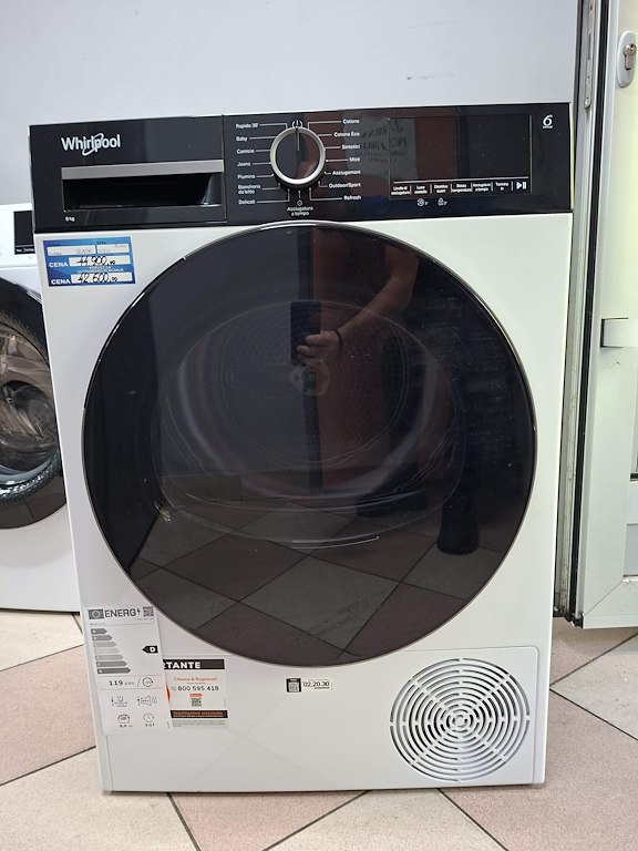 MAŠINA ZA SUŠENJE VEŠA WHIRLPOOL C WSD 83M WBS IT , 8 KG