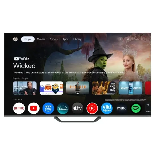 SMART QLED TV 75 TESLA Q75E655GUS 3840x2160 /UHD/4K/DVB-T/T2/C/S/S2/Google