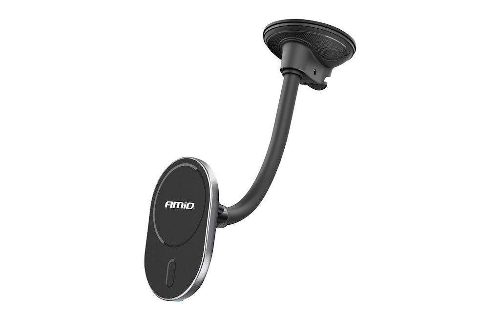 Mi Mag 15V Vindov Cabin Induktivni punjač Držač telefona za automobil AMIO-03772    15W MagSafe