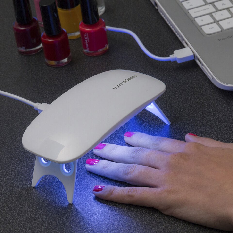 UV LED Svjetiljka za Nokte Mini InnovaGoods    Brzo suši