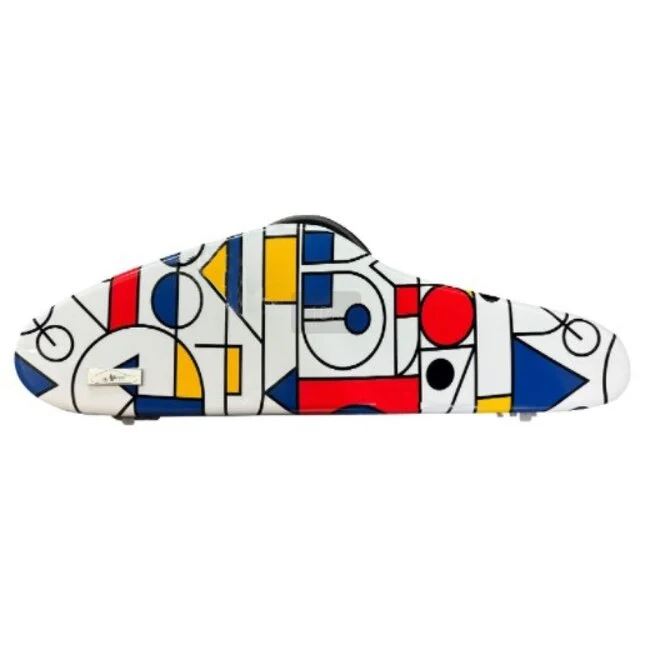 Petz Reinforced Synthetic kofer za violinu novi dizajn (colored patterned)