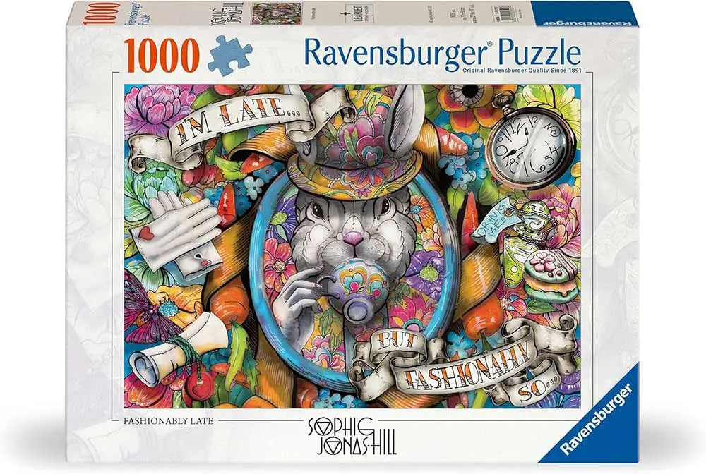 Puzzle slagalica 1000 delova Kasnim, ali to je moderno! Ravensburger 12001712