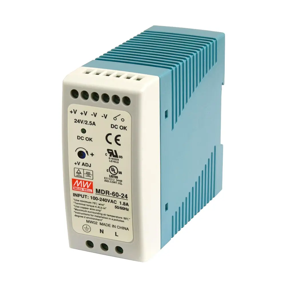 Napajanje za DIN sinu MDR-60-24,60W,2.5A/24VDC