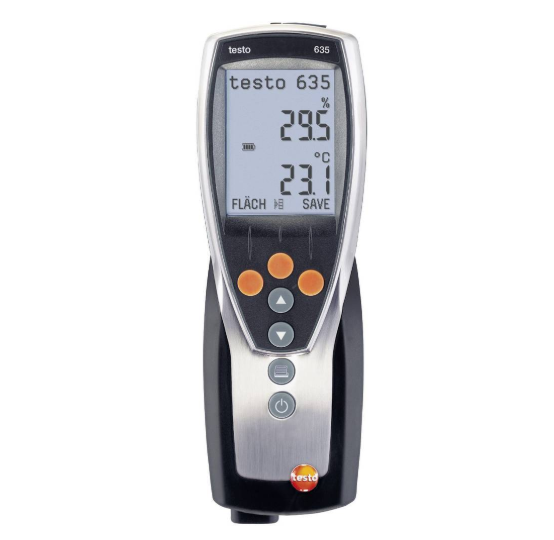 Testo 635-1 termohigrometar sa tačkom rose i ravnotežnom vlažnošću materijala