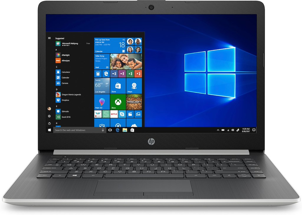 HP 14-ck1000nm (7DT95EA) laptop 14" FHD Intel Quad Core i5 8265U 8GB 256GB SSD Intel UHD 620 srebrni 3-cell
