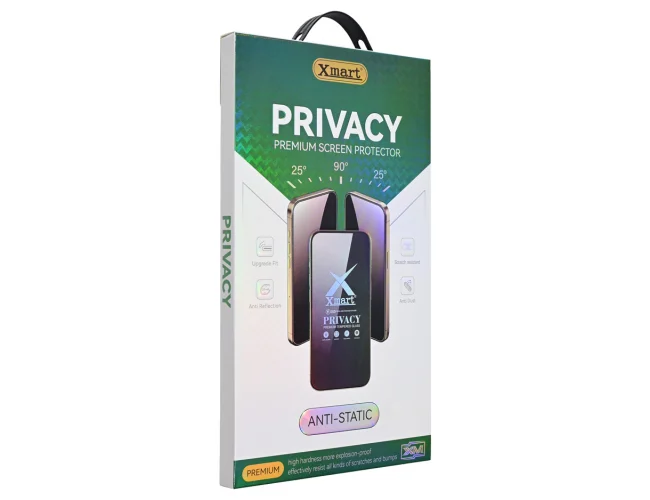 RED zaštitno staklo za mobilni telefon Samsung Galaxy S26 Tempered Glass X Mart 9D Privacy - fingerprint unlock
