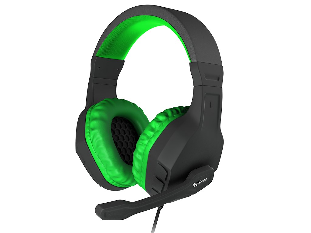 Natec Genesis Argon (NSG-0903) Slusalice Gaming Zelene