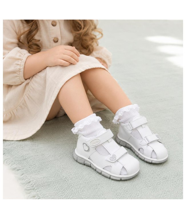 STTEFI DEČIJE POLUSANDALE - GIRLY / WHITE
