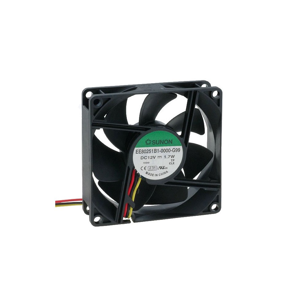 Ventilator 24VDC 80X25mm 1,68W