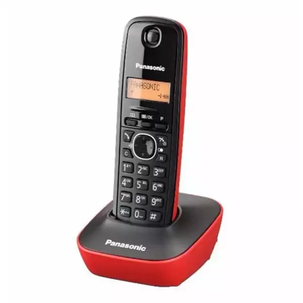 Panasonic Bežični telefon Panasonic KX-TG1611SPR crveni