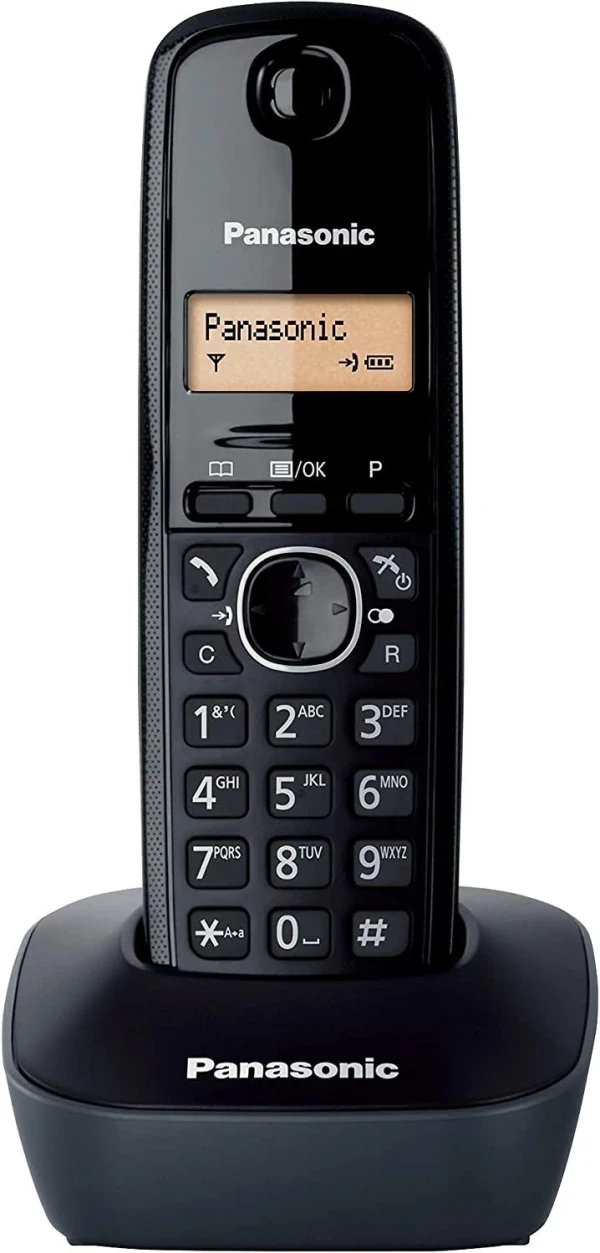 Bežični telefon Panasonic KX-TG1611SPH crni