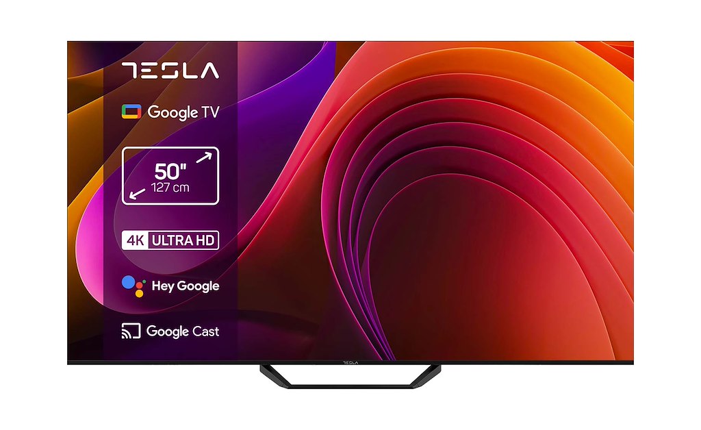 Tesla 50E655BUS 50"(126cm) 4K UHD D-LED Google TV