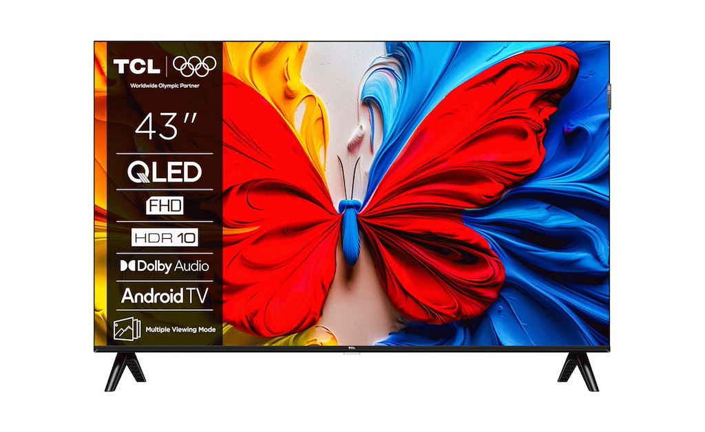 TCL 43S5K (43"/108cm) Full HD QLED Android Smart TV