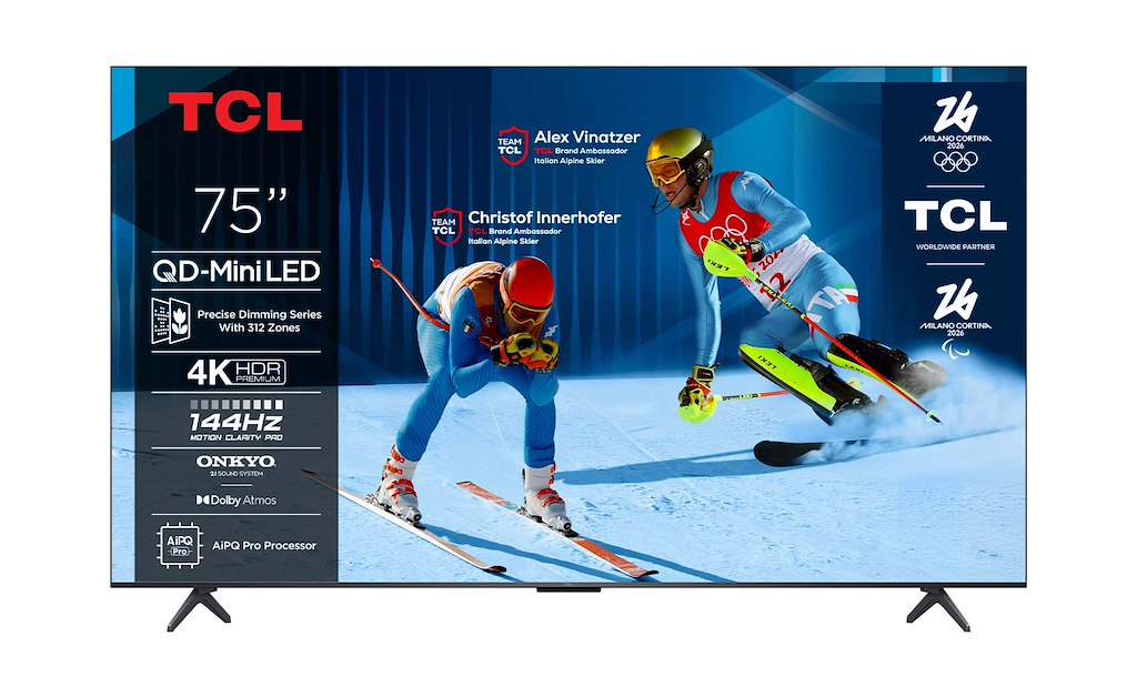 TCL 75C6K (75"/189cm) 4K UHD mini LED Google Smart TV