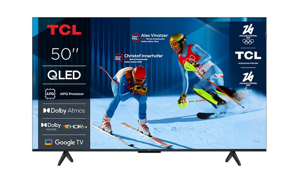 TCL 50P7K (50"/126cm) 4K UHD QLED Google Smart TV