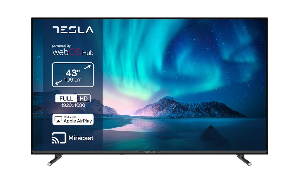 Tesla 43E645BFW 43"(108cm) Full HD smart TV