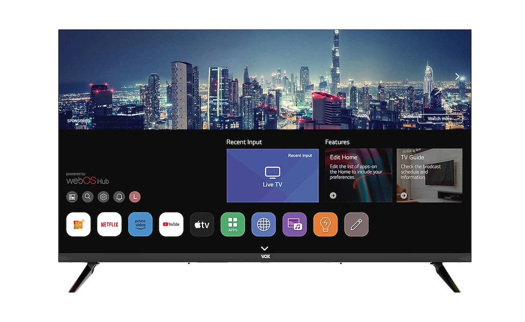 Vox 32WOS684BH 32"(82cm) HD smart TV