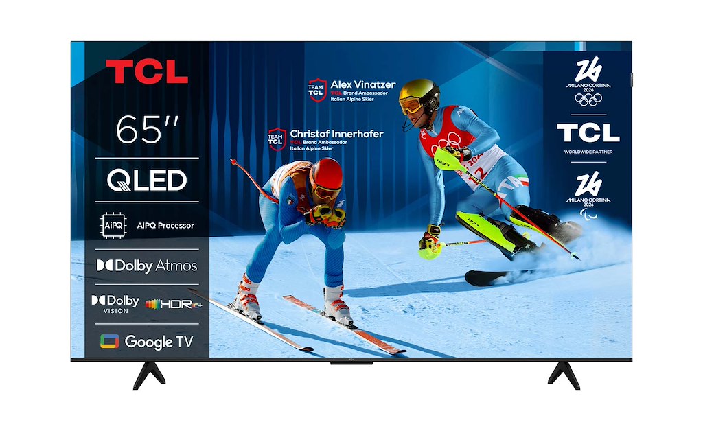 TCL 65P7K (65"/164cm) 4K UHD QLED Google Smart TV
