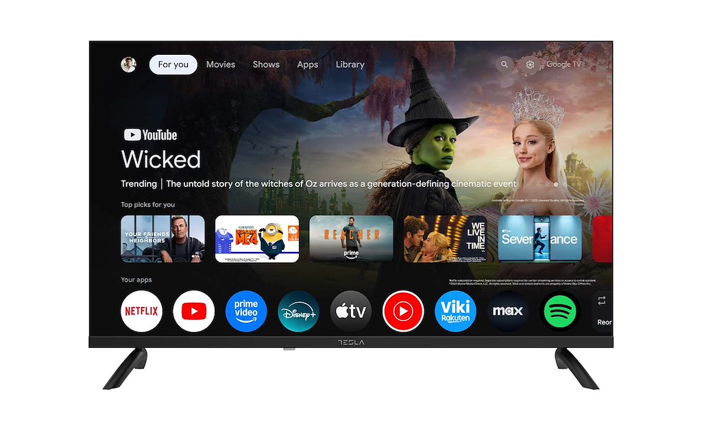 Tesla 32E655BHS (32"/81cm) HD Ready LED Google Smart TV