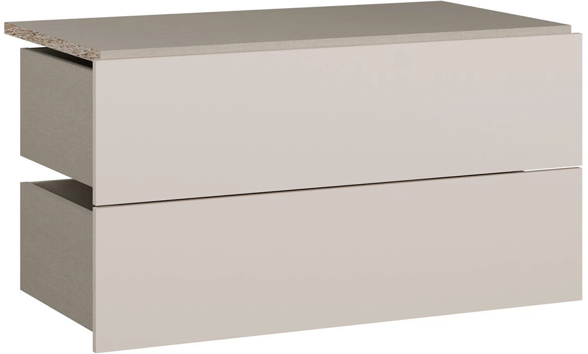 Moduklix fioke 2 kom za korpus 99.1x38 cm pešcano bež