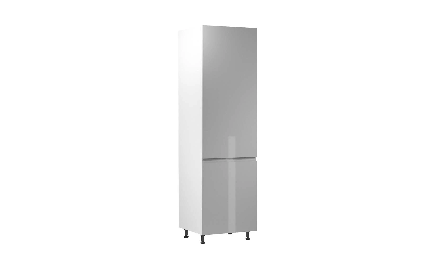 Gardena kolona za frižider D60ZL 2V leva 60x58x212cm siva