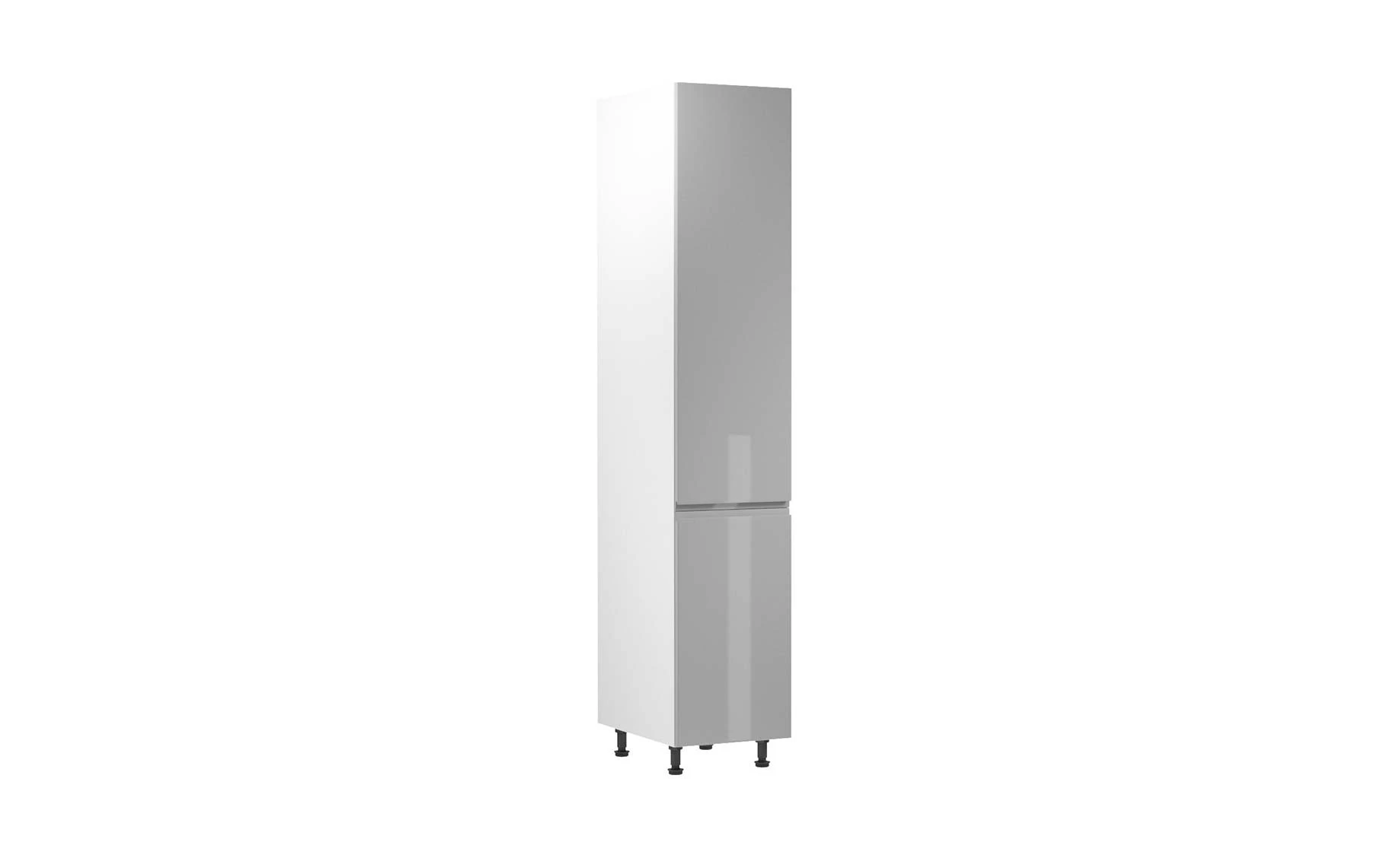 Gardena kolona s policama D40SP 2V leva 40x58x212cm siva