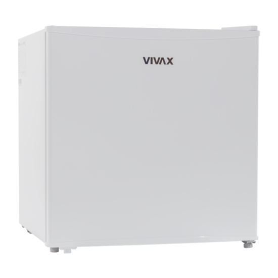 Vertikalni mini zamrzivač Vivax MFR-32E, 31 l, 49,2 cm, Bela boja
