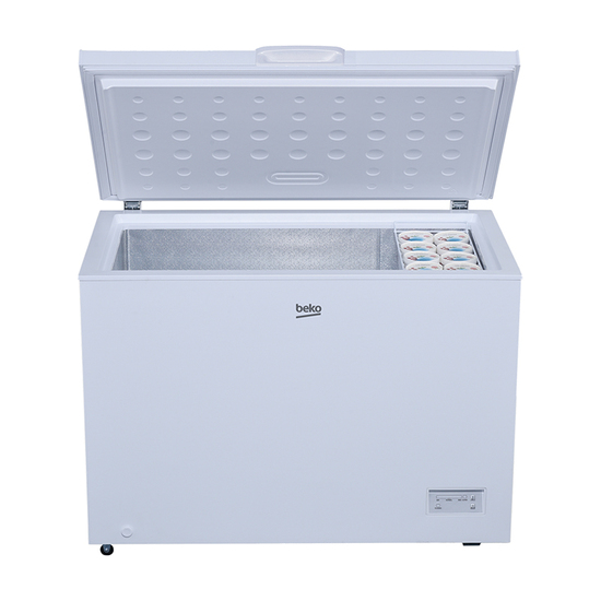 Horizontalni Zamrzivač Beko CF 316 WN, 308 l, 112 cm širina, Bela boja