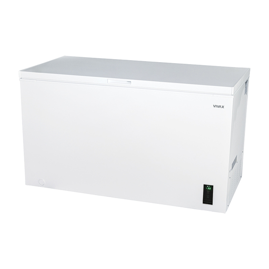 Horizontalni Zamrzivač Vivax CFR-418, 418 l, 141,6 cm širine, Bela boja