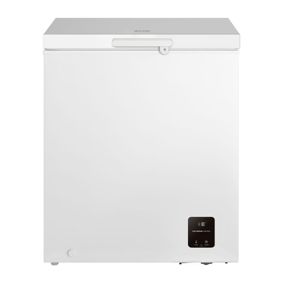 Zamrzivač Gorenje FH 14 EAW, Horizontalni, 142l, 62,5 cm, Bela boja