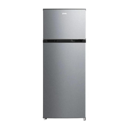 Kombinovani Frižider Vox KG 2730 SE, 163 l /41 l , Static, Zamrzivač gore, Siva boja