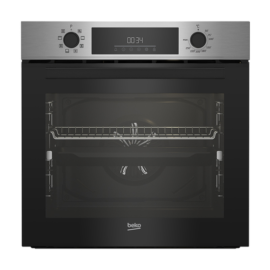 Ugradna rerna Beko BBIM 113 NOX, 72 l, 2400W, širine 59.4 cm, Inox