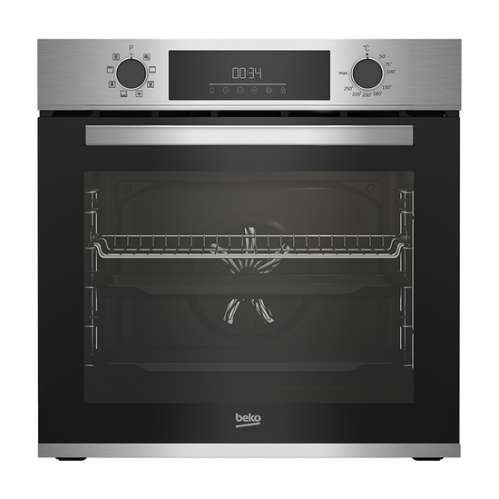 Ugradna rerna Beko BBIM 12300 XD, 72 l, 2600W, širine 59.4 cm, Inox / Crna