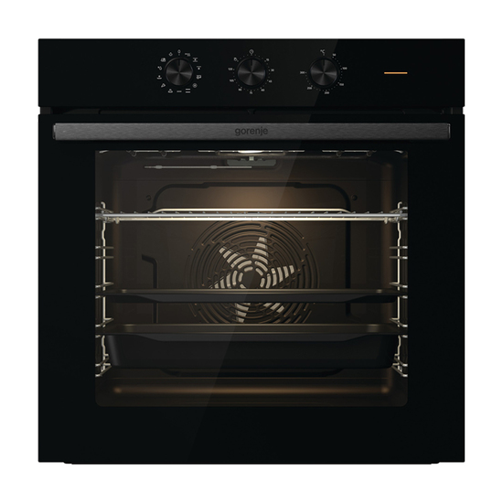 Ugradna rerna Gorenje BO 6727 E03BG, 77 l, 3,5kW, Crna boja