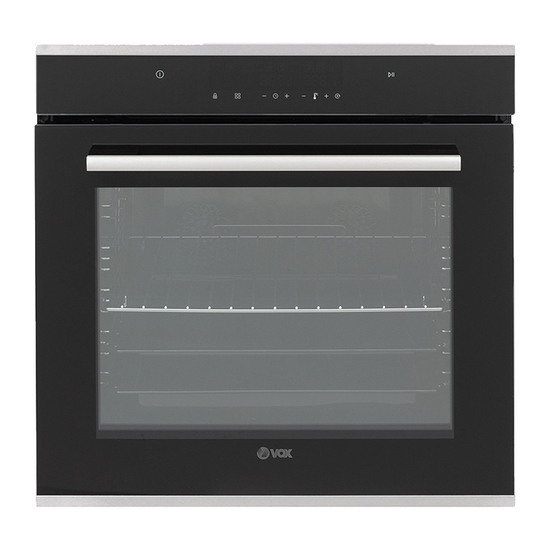 Ugradna rerna Vox HWFT 7315 BCT, 73l, 3100W, crna