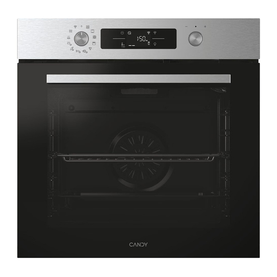 Ugradna rerna Candy CA6 NP5B3EHTX, 78 l, 3300W, Multifunkcionalna, Crna