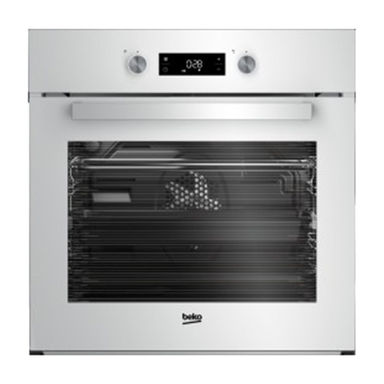 Ugradna rerna Beko BIM 24300 WS, 71 l, 2500W, širine 56.7 cm, Bela boja