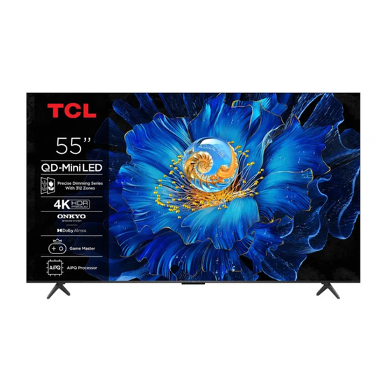 Televizor TCL 55C6KS, 55" (140 cm), 4K UHD 3840 x 2160 pix, QD-MiniLED, Google TV, Crna boja