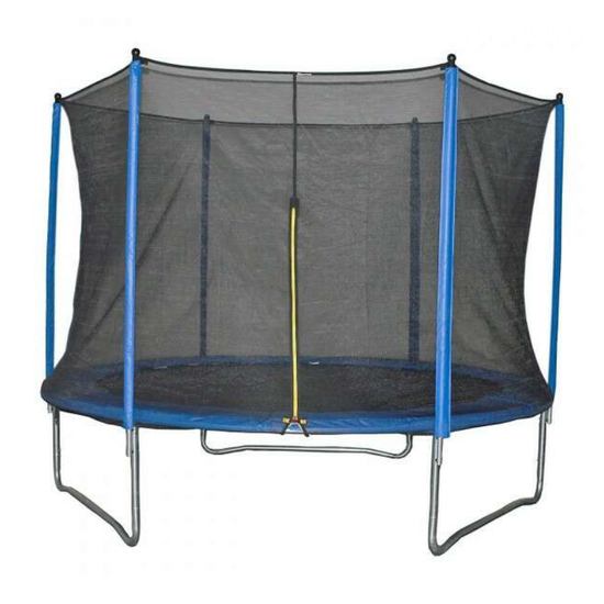 Trambolina Denis TX-T10, ø 305cm, Visina 256 cm, Nosivost 150 kg,
