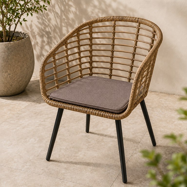 Sedalica LUNA 40x40 - Mink