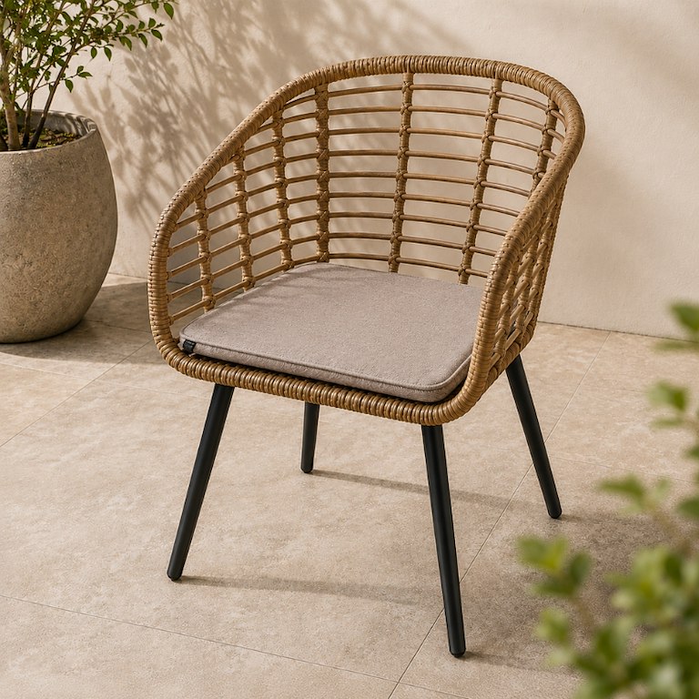 Sedalica LUNA 40x40 - Cappuccino