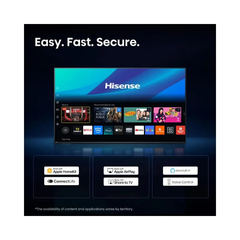 HISENSE 43 inča 43A6S LED 4K Ultra HD Smart TV