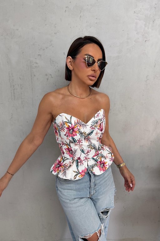 MARGOT SPRING PEPLUM KORSET