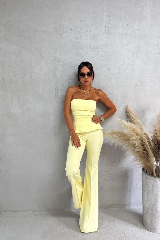 JOAN YELLOW TRENDI ZVONASTE PANTALONE