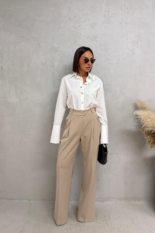 EDRIS BEIGE PANTALONE SA FALTAMA