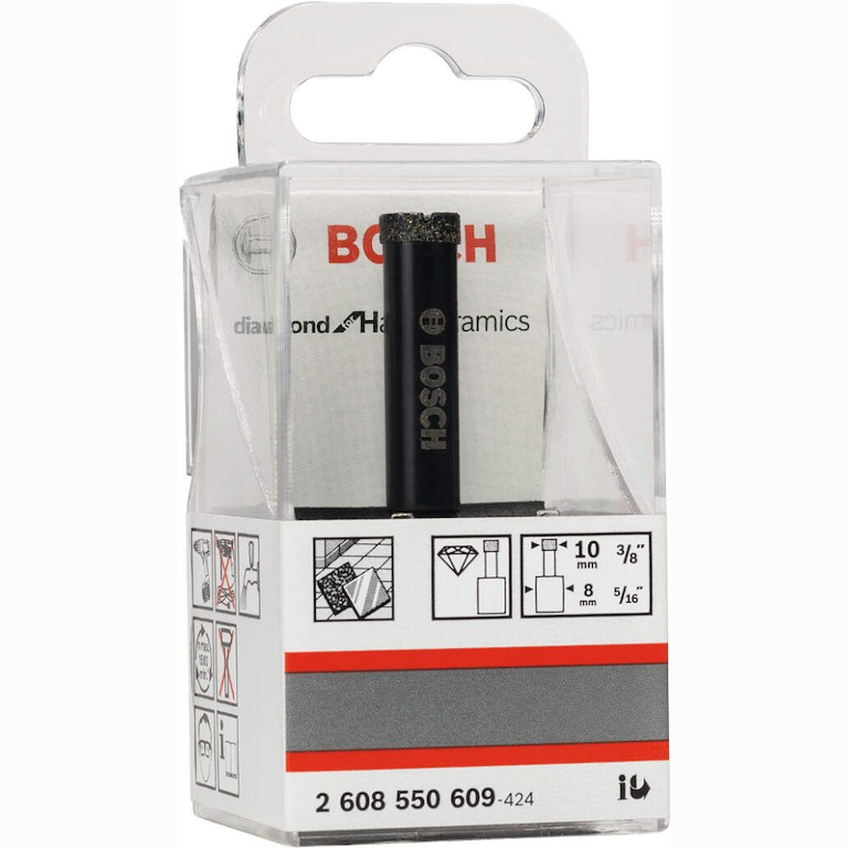 Bosch – Dijamantska burgija za mokro bušenje 10x35mm – 2608550609