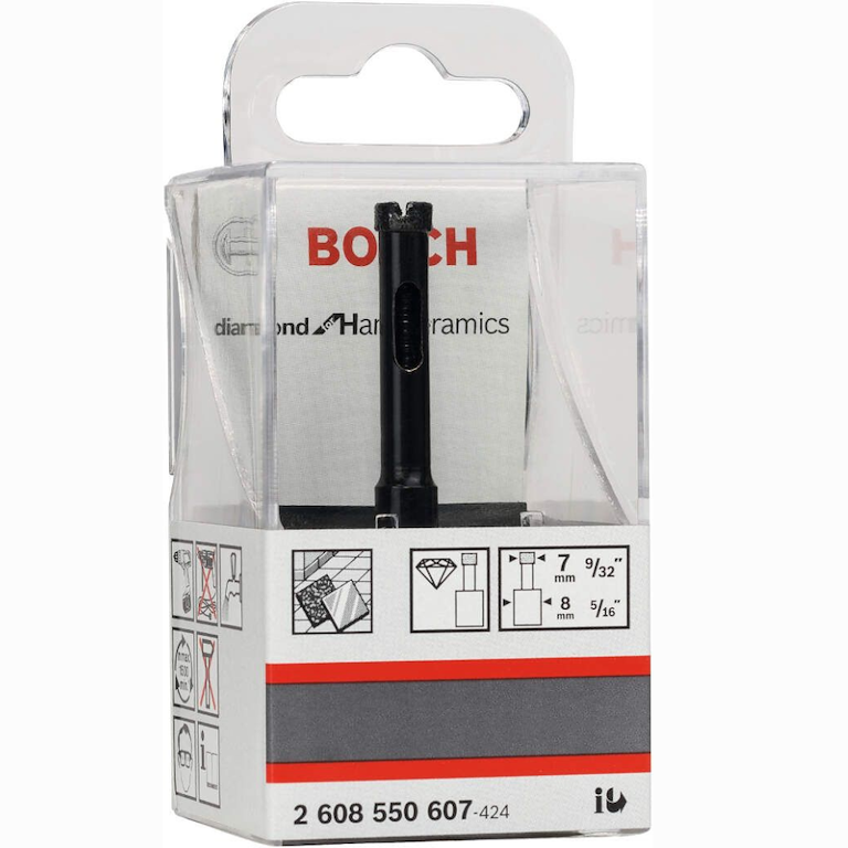 Bosch – Dijamantska burgija za mokro bušenje 7x35mm – 2608550607