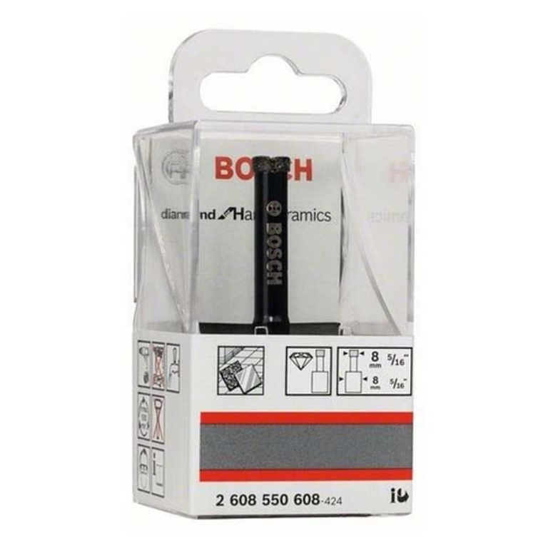 Bosch – Dijamantska burgija za mokro bušenje 8x35mm – 2608550608
