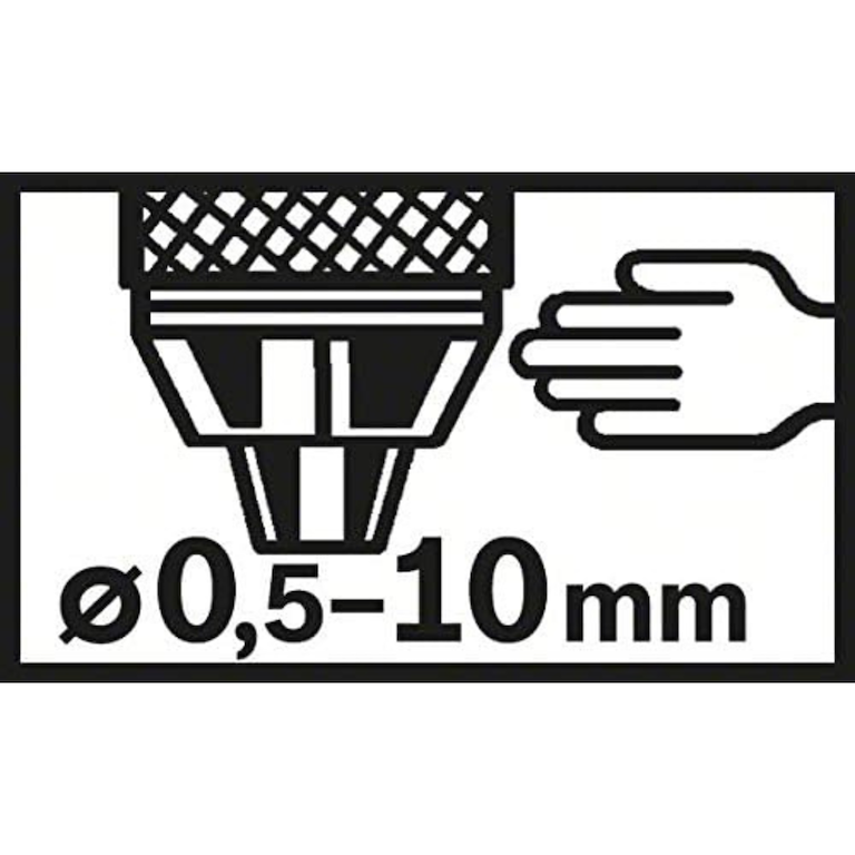 Bosch – Stezna glava bez ključa 0.5-10 mm, 3/8″- 24 – 1608572018