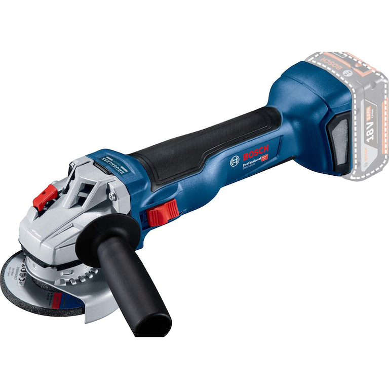 Bosch Aku. ugaona brusilica GWX 18V-10 PC Solo; 125mm X-LOCK; L-Boxx, 06017B0700